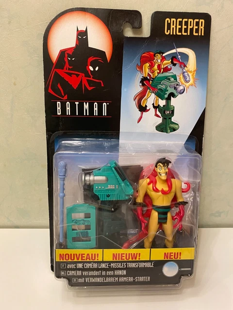 ACTION FIGURE BATMAN Robin The Animated Serie Kenner 1998 Creeper ...