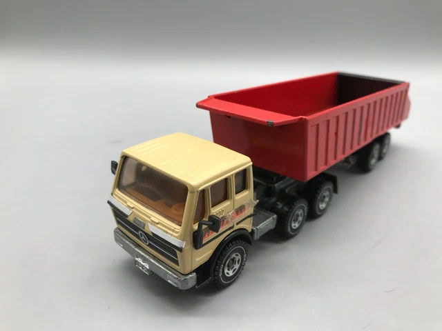 MODELLAUTOS 1:55 SIKU Mercedes Benz LKW mit Anhänger Kipper EUR 23,50 - PicClick DE