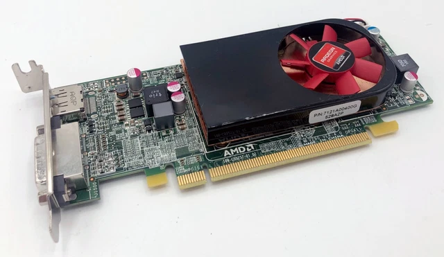 DELL AMD ATI Radeon R7 250 2GB DVI DisplayPort Low Profile FDT1K ...