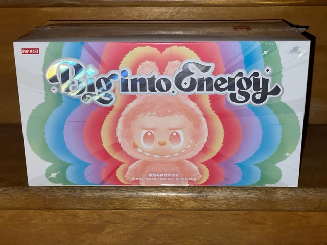 POPMART LABUBU THE Monsters Big Into Energy WHOLE SET Display x6 sealed ...