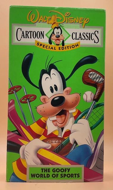 DISNEY CARTOON CLASSICS The Goofy World of Sports VHS **Buy 2 Get 1 Free** £4.71 - PicClick UK