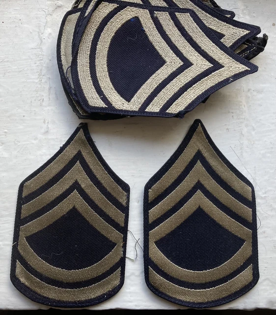 WW2 US ARMY Technical Sergeant Rank Stripes Pair American Original EUR ...