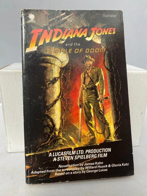 INDIANA JONES & The Temple Of Doom - film novelisation - Kahn/Lucas ...