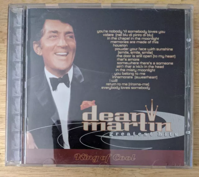 Greatest Hits King Of Cool By Dean Martin Cd Jun 1998 Emi Capitol £491 Picclick Uk