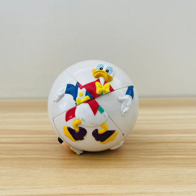 VINTAGE DISNEY RUBIKS Cube Mickey Mouse Puzzle Ball 3D 1993 Retro ...