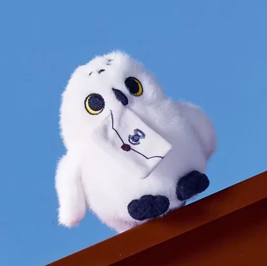 HARRY POTTER HEDWIG Shoulder Plush Toy Hogwarts Decor Gift Cute Teddy £ ...