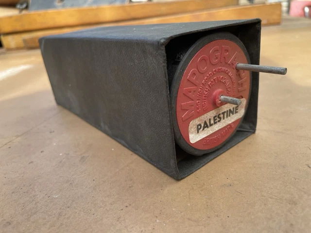 MAPOGRAPH MAP ROLLER 50s / 60s - Palestine VINTAGE £9.04 - PicClick UK