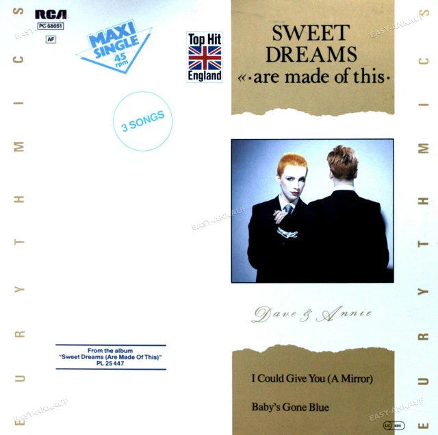 EURYTHMICS - SWEET Dreams (Are Made Of This) Maxi (VG+/VG+) ' EUR 29,99 ...