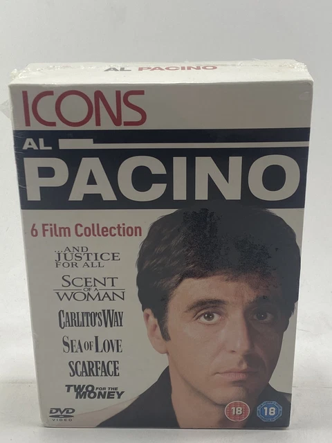 -NEW- AL PACINO Icons 6 Film DVD Boxset Scar face Sea Of Love Carlitos ...