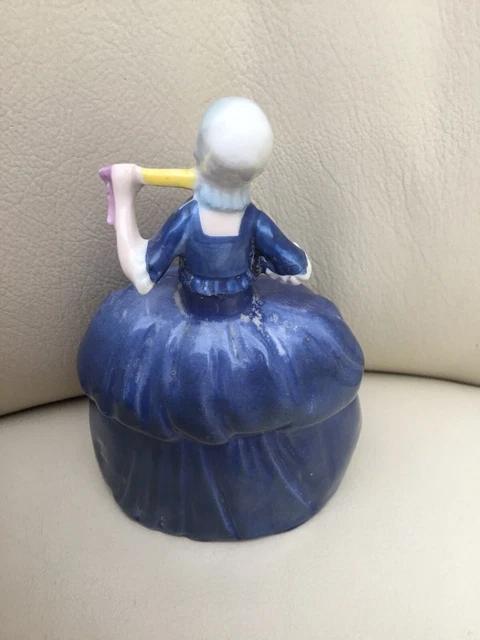 ANTIQUE/VINTAGE GERMAN ? Porcelain Woman Figure Perfume Scent Fragrance ...