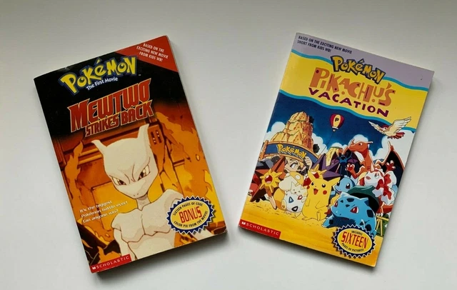 LOT 2-PIKACHU'S VACATION (Pokemon) & Mewtwo Strikes Back, West,Tracey ...