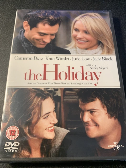 THE HOLIDAY DVD (2007) Cameron Diaz, Kate Winslet, Jude Law, Jack Black ...
