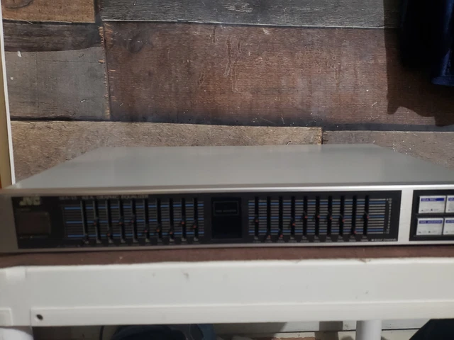 JVC SEA-33 S.E.A. Graphic Equalizer Silver Tested And Works - Pre-Owned ...