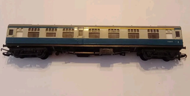 TRIANG HORNBY R727 Composite Coach Blue with Seats -Coach 15865 £11.12 ...