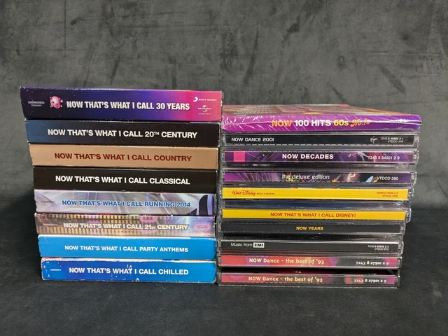 NOW THAT'S WHAT I Call Music CD Collection Themed Bundle Job Lot £14.99 - PicClick UK