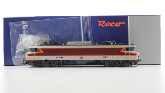 ROCO H0 73398 Locomotive électrique BR CC 6514 TEE SNCF courant continu ...