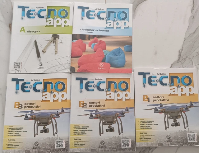 LIBRO DI TESTO TECNO APP di Gianni Arduino EUR 10,00 - PicClick IT