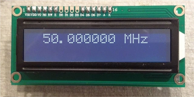 50MHZ LCD FREQUENCY Counter Module with IF Offset Free UK Postage EUR ...