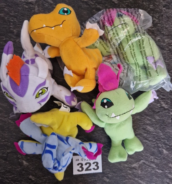 MCDONALDS DIGIMON HAPPY MEAL TOY BUNDLE / FIGURE JOBLOT - YEAR: 2001 £ ...