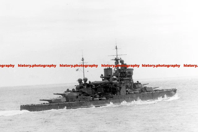 F008364 HMS VALIANT. British battleship. 1940. WW2 £3.75 - PicClick UK