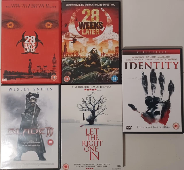 DVD HORROR CLASSICS 5 Disc Bundle 90s 2000s Danny Boyle Ray Liotta ...