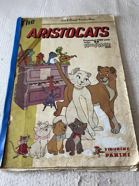 PANINI DISNEY ARISTOCATS Sticker Album Complete all stickers £15.00 ...