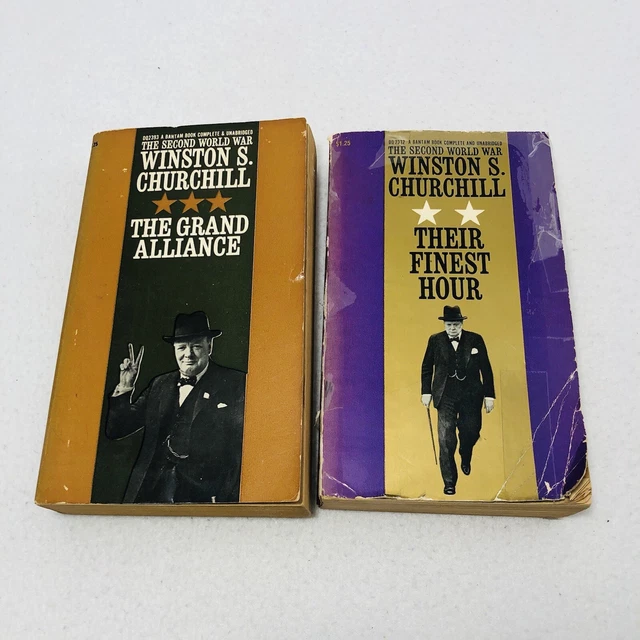 WINSTON CHURCHILL SECOND World War WW2 England History Vintage Book Volume 2, 3 £20.80 - PicClick UK