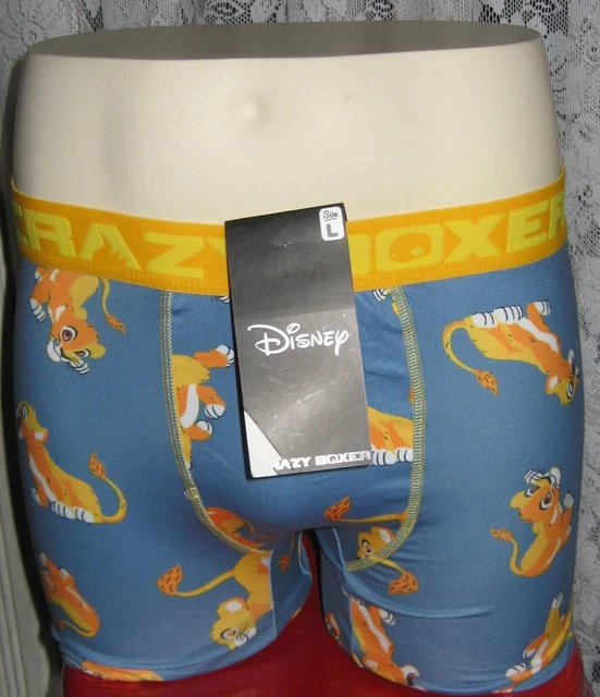 DISNEY THE LION King Simba, Timon & Pumbaa Men's Boxer Briefs. Sz Xl £ ...