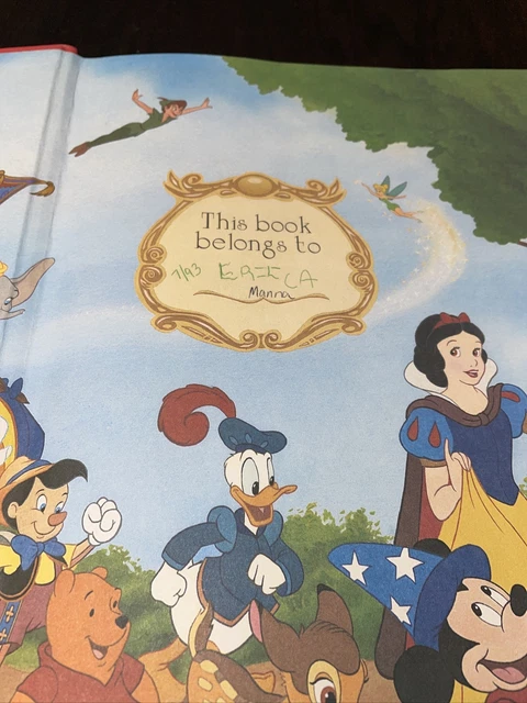 DISNEY'S ALADDIN HARDCOVER Book Mouse Works Adapted by Don Ferguson ...