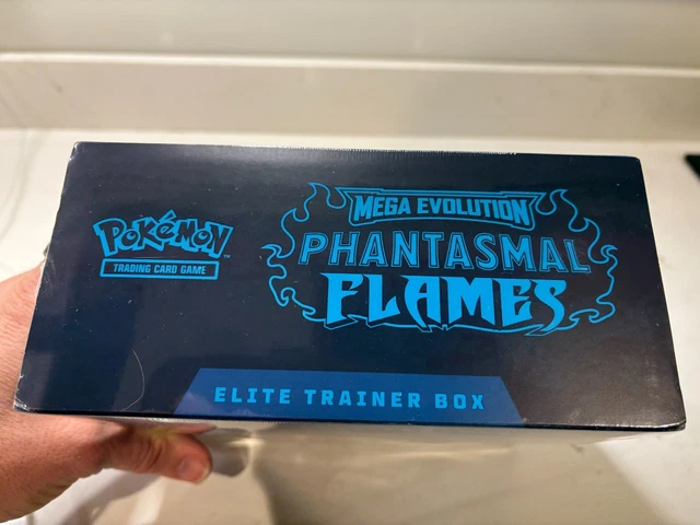 POKEMON MEGA EVOLUTIONS Phantasmal Flames ETB - NEW SEALED BOX £61.45 ...