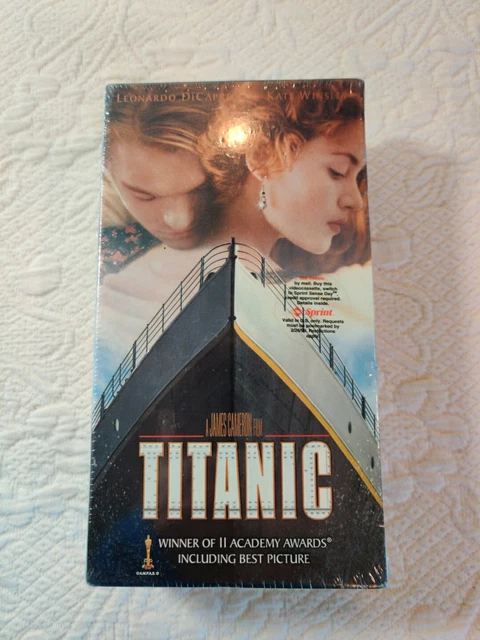 TITANIC VHS 1998 2-Tape Set 11 Academy Awards Best Picture New Sealed £ ...