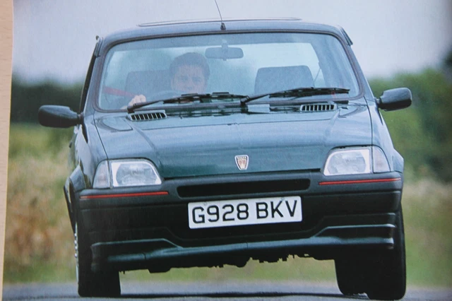 ORIGINAL 1990 ROVER METRO GTi 16V Autocar magazine road test £6.50 ...