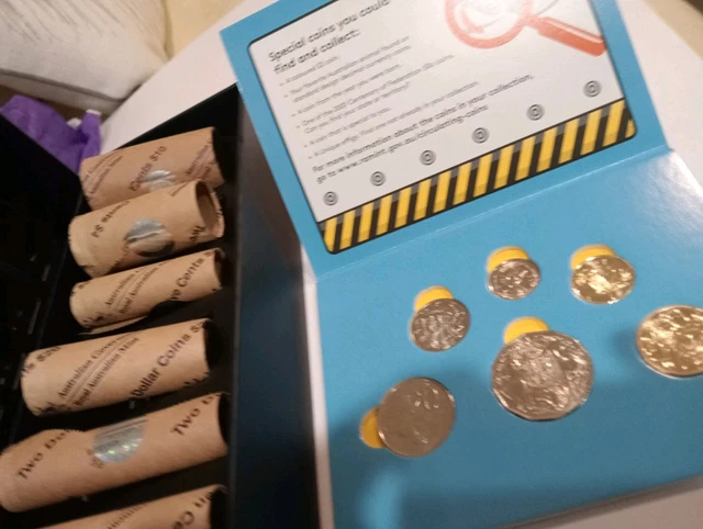AUSTRALIA 2025 UNC coin Set King Charles effigy RAM Folder $2 $1 50c ...