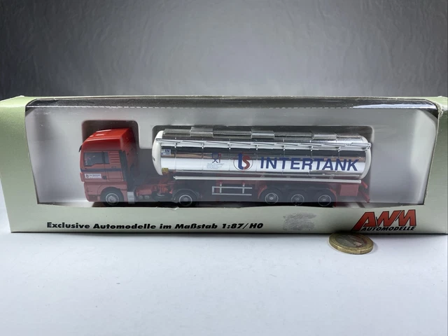 MB511 AWM 1:87 HO LKW MAN INTERTANK 74256 Tanksattelzug Tanker ...