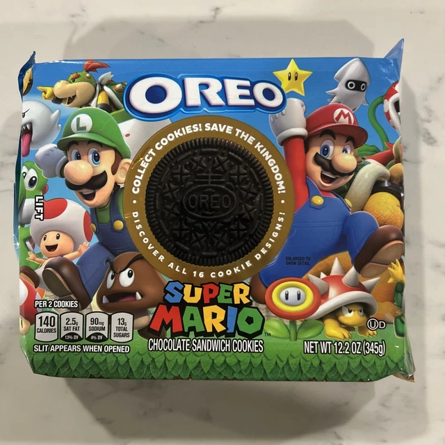 SUPER MARIO OREO Limited Edition Sandwich Cookies 12.2oz (345g) NEW ...