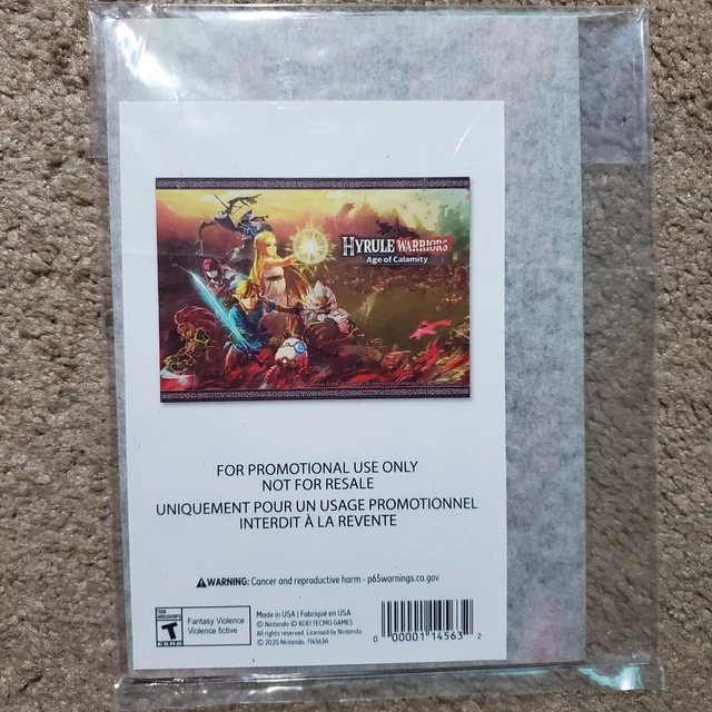 MY NINTENDO REWARDS Hyrule Warriors Age of Calamity HD Acrylic Panel ...