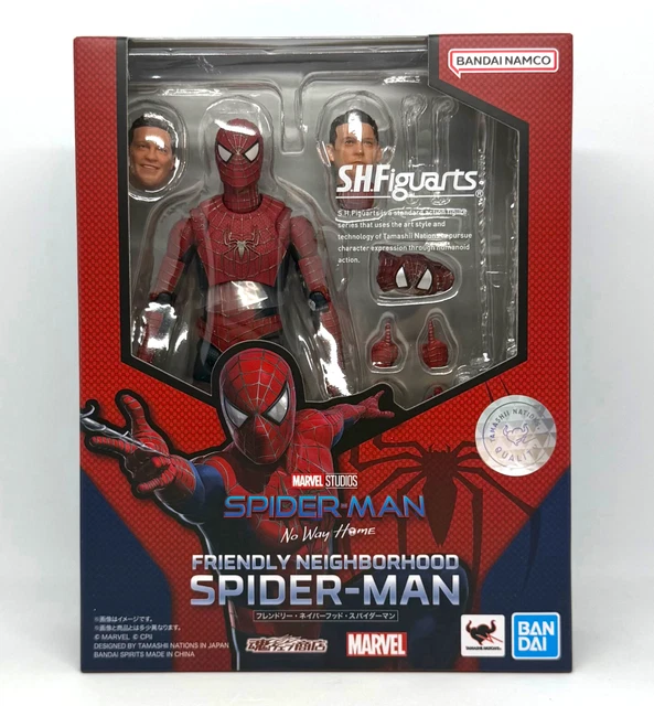 S.H.FIGUARTS FRIENDLY NEIGHBORHOOD Spider-Man No Way Home Bandai NUEVO ...