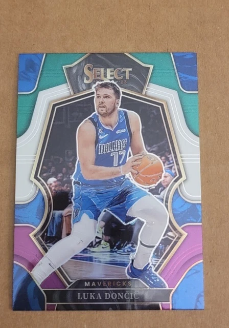 2022-23 PANINI SELECT Luka Doncic Premier Level Tri Color Prizm #151 ...