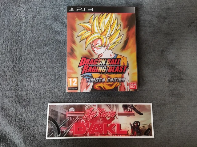 DBZ DRAGON BALL Z Raging Blast Limited Edition steelbook Playstation 3 PS3 TBE EUR 99,95 ...
