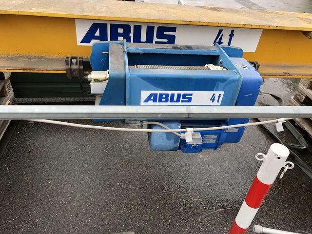 ABUS ZHB PORTALKRAN Kranhimmel Kran Kettenzug Kranbahn Hallenkran 4000 ...