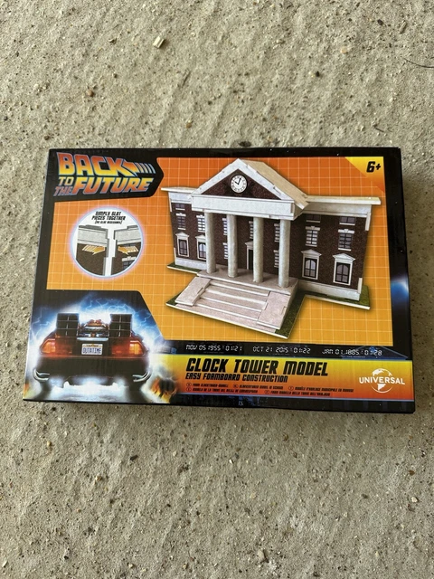 BACK TO THE Future Clock Tower Model Collectors Kit Brand New - See ...