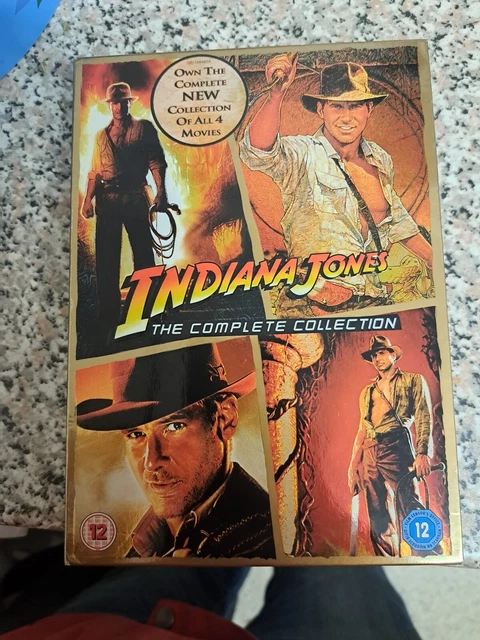 DVD INDIANA JONES The Complete Collection 2008 5 Disc Set Box Set)l £6. ...