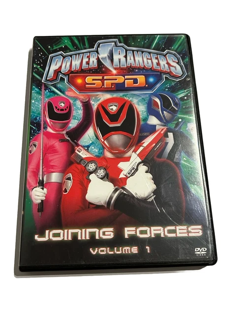 POWER RANGERS SPD DVD Joining Forces Vol 1 Region 1 NTSC £8.65 ...