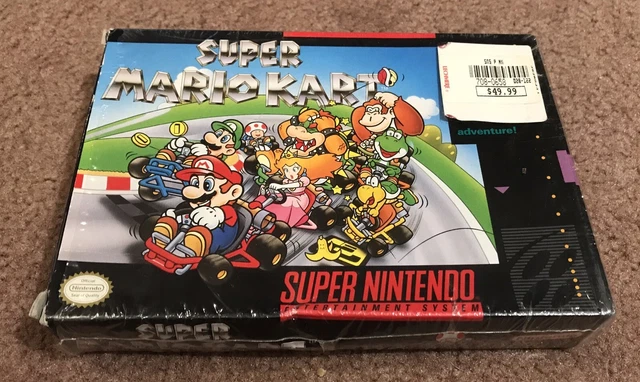 SUPER MARIO KART ( Super Nintendo SNES, 1992 ) Authentic - Complete CIB ...