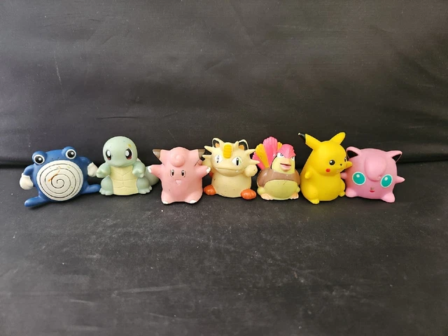 VINTAGE NINTENDO ODDZON Pokemon Roller Ball Slider Action 9 Figure ...