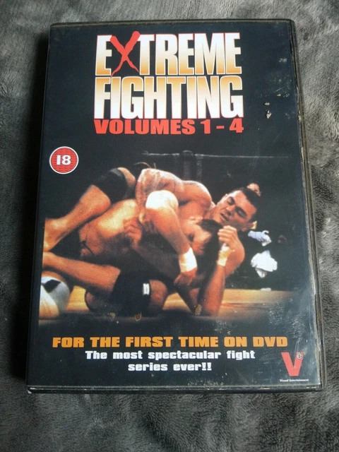EXTREME FIGHTING VOL.1-4 (DVD, 2003) £9.99 - PicClick UK