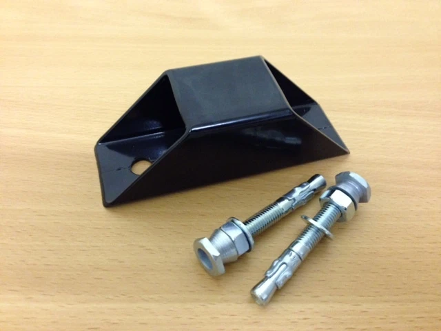HEAVY DUTY GROUND / Wall Security Anchor - 50x50 Box Section £8.15 ...