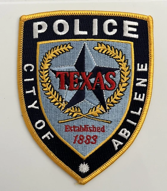 ABILENE TEXAS POLICE Patch USA. $7.50 - PicClick CA