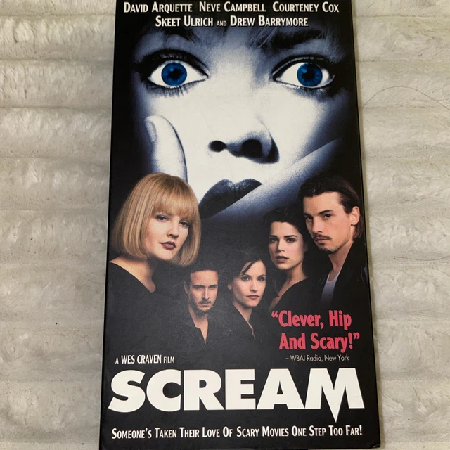 SCREAM (RARE CANADIAN VHS Tape, 1996, Matte Finish Cover, Alliance) £4. ...