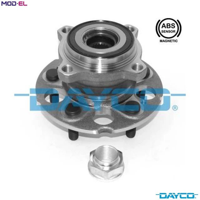 WHEEL BEARING KIT KWD1327 FOR HONDA CR-V/III/SUV/Mk N22B3 2.2L N22A2 2 ...